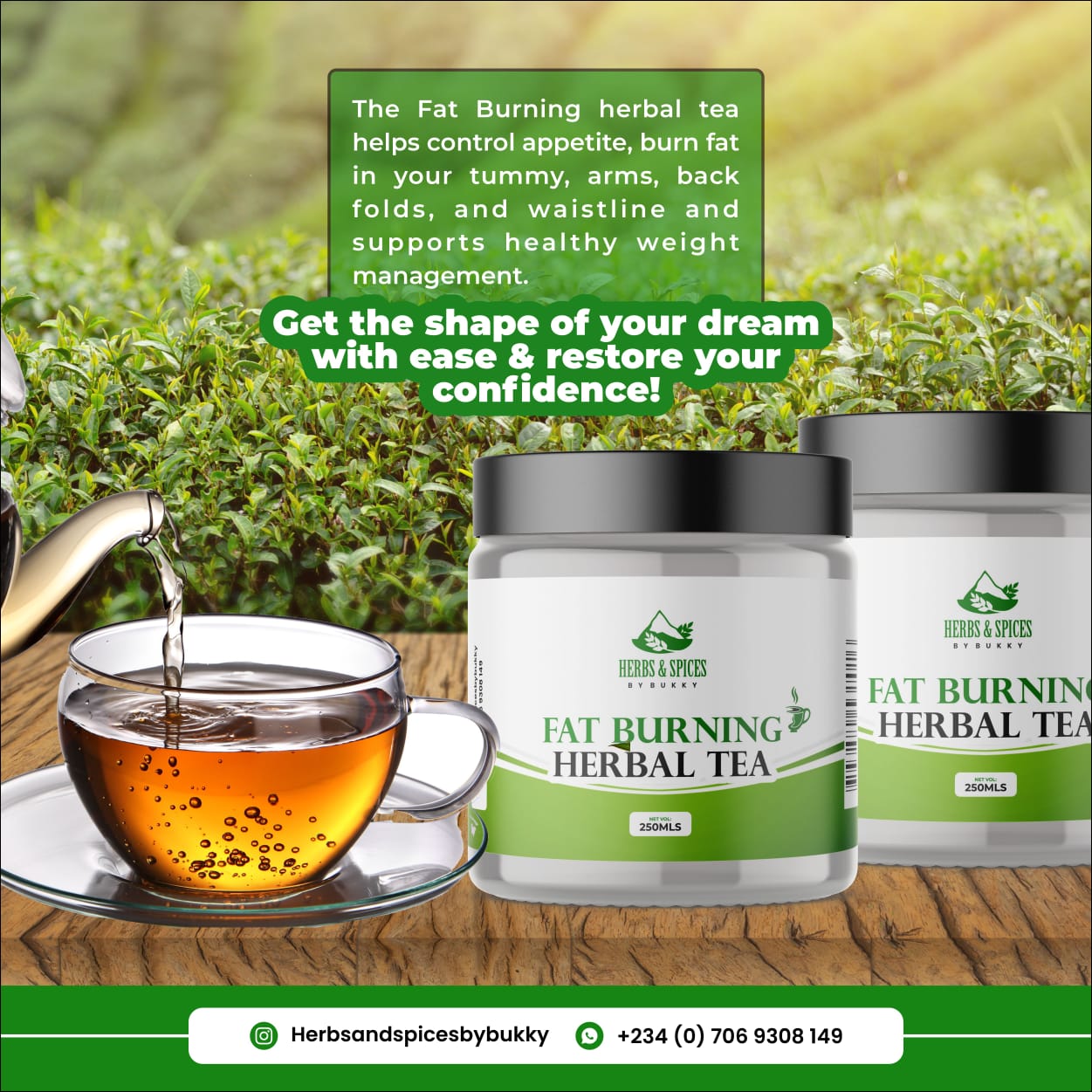 Slimming Tea - Herbs And Spices By Bukky