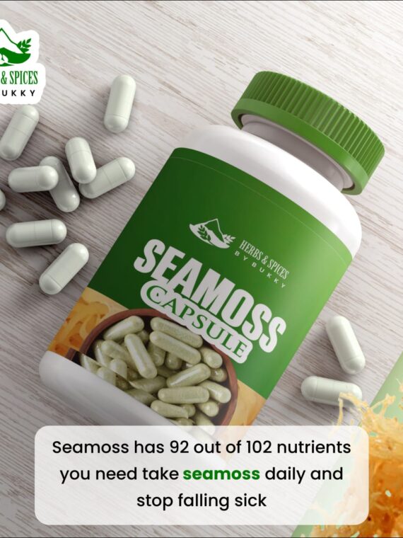 Seamoss Capsule (90 capsules) – Herbs And Spices By Bukky