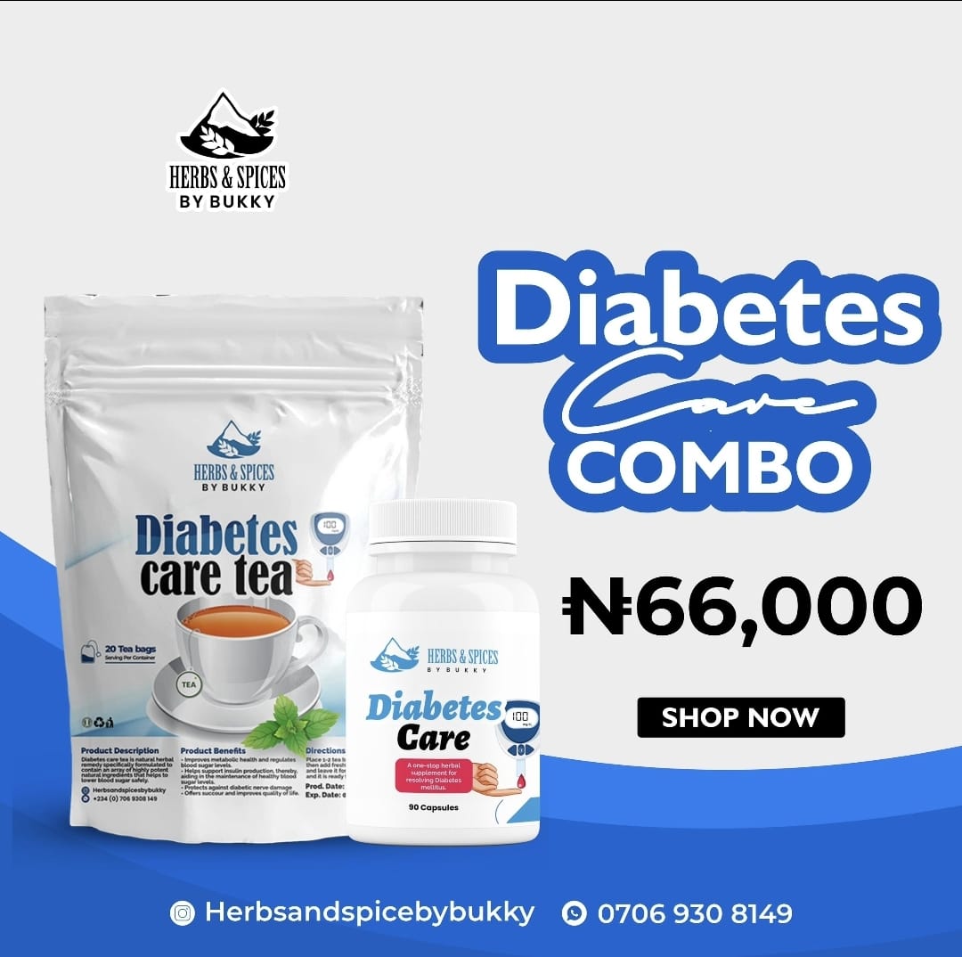 Diabetes Care Combo - Herbs And Spices By Bukky Diabetes Care Combo