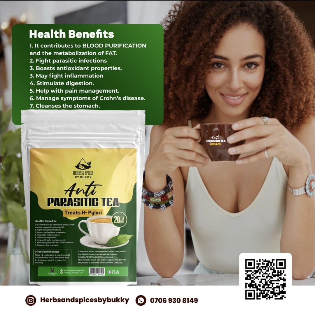 Anti Parasitic Tea - Herbs And Spices By Bukky Anti Parasitic Tea