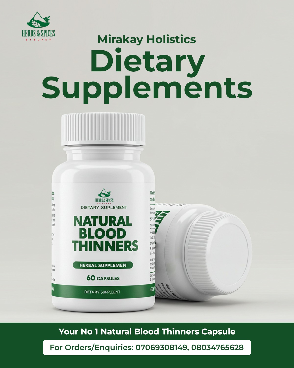 Natural Blood Thinners - Herbs And Spices By Bukky Natural Blood Thinners