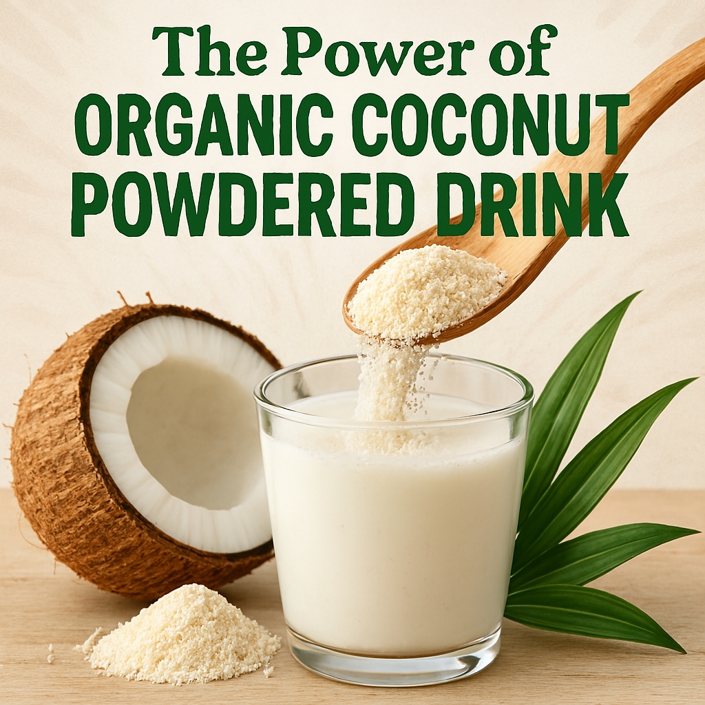 The Power of Organic Coconut Powdered Drink - Herbs And Spices By Bukky